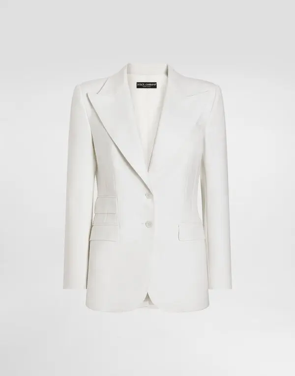 Dolce & Gabbana Single-breasted Turlington Blazer - White