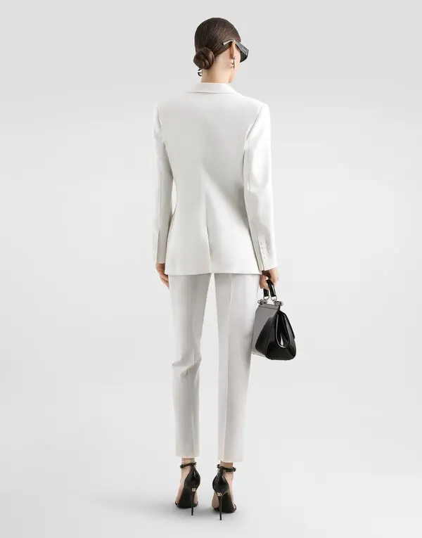 Dolce & Gabbana Single-breasted Turlington Blazer - White