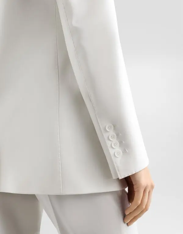 Dolce & Gabbana Single-breasted Turlington Blazer - White