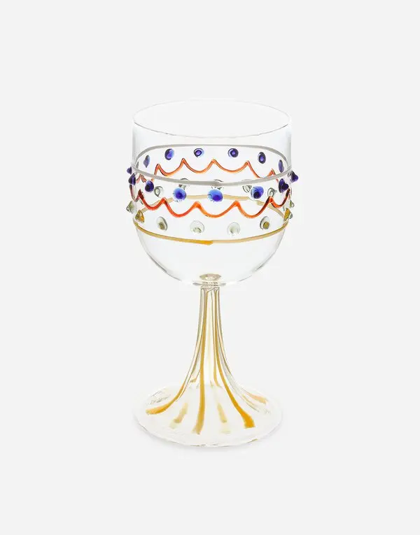 Dolce & Gabbana White Wine Glass - Multicolor