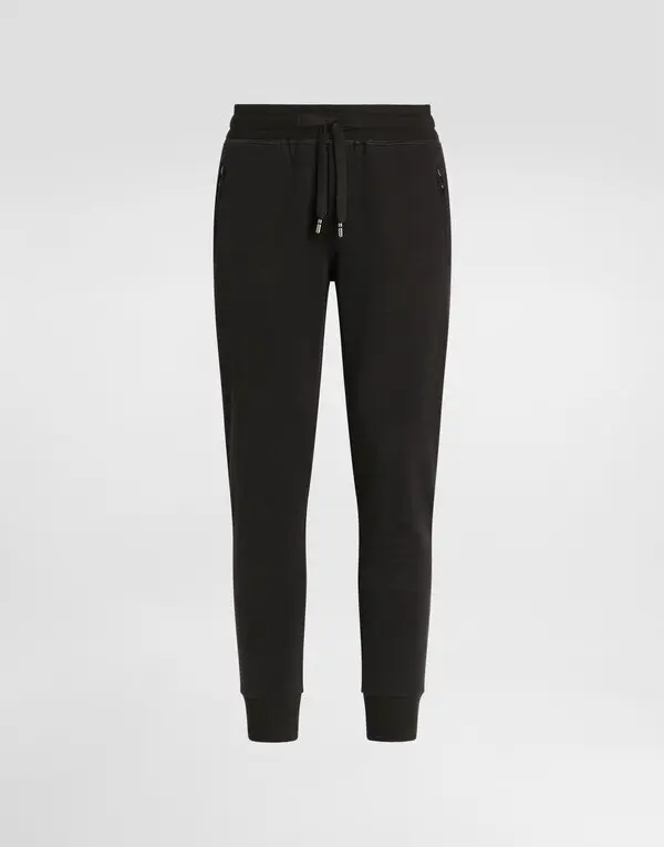 Dolce & Gabbana Jersey Jogging Pants - Black