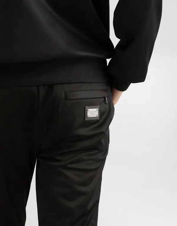 Dolce & Gabbana Jersey Jogging Pants - Black