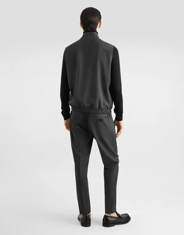 Dolce & Gabbana Wool Jogging Pants - Grey