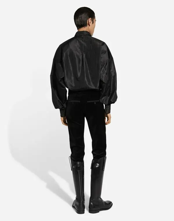 Dolce & Gabbana Super-oversize Silk Shirt