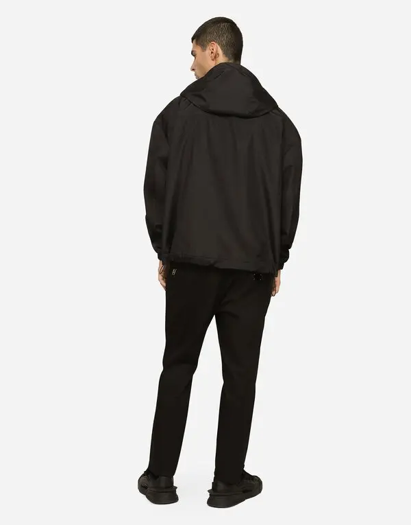 Dolce & Gabbana Nylon Jacket With Branded Tag