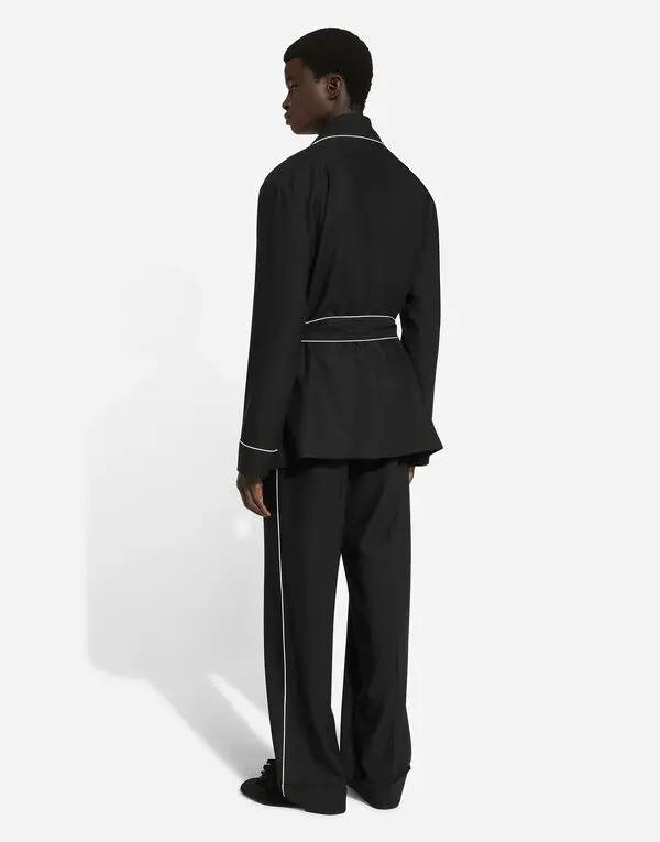 Dolce & Gabbana Wool Robe