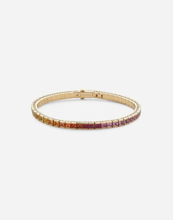 Dolce & Gabbana Rainbow Sapphire Bracelet - Gold