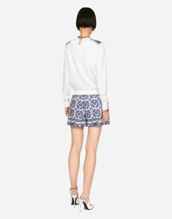Dolce & Gabbana Majolica-print Cardigan - Multicolor
