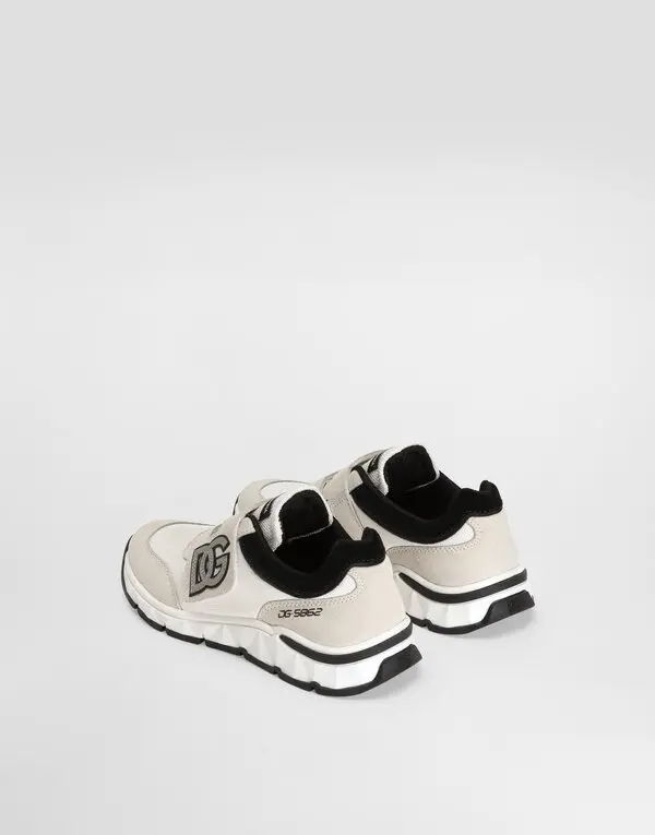 Dolce & Gabbana Dg Running Split Calfskin Sneakers - Multicolor