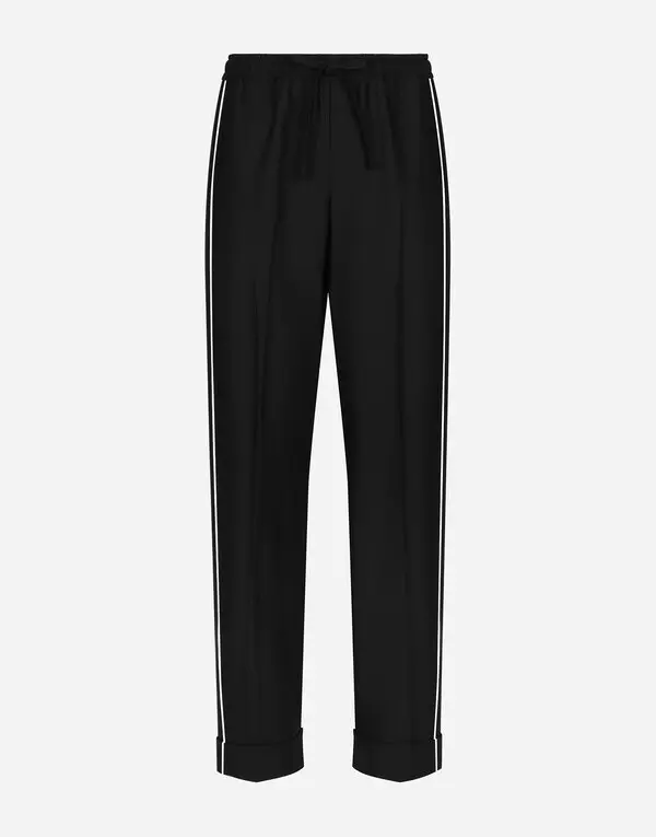 Dolce & Gabbana Wool Pants - Black