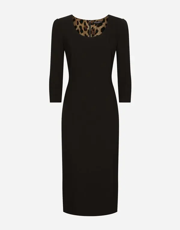 Dolce & Gabbana Woolen Calf-length Dress