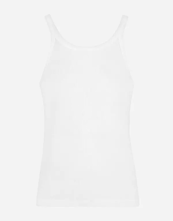Dolce & Gabbana Cotton Singlet - White