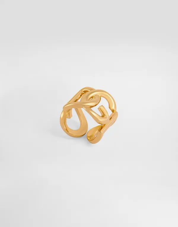 Dolce & Gabbana Dg Logo Ring - Gold
