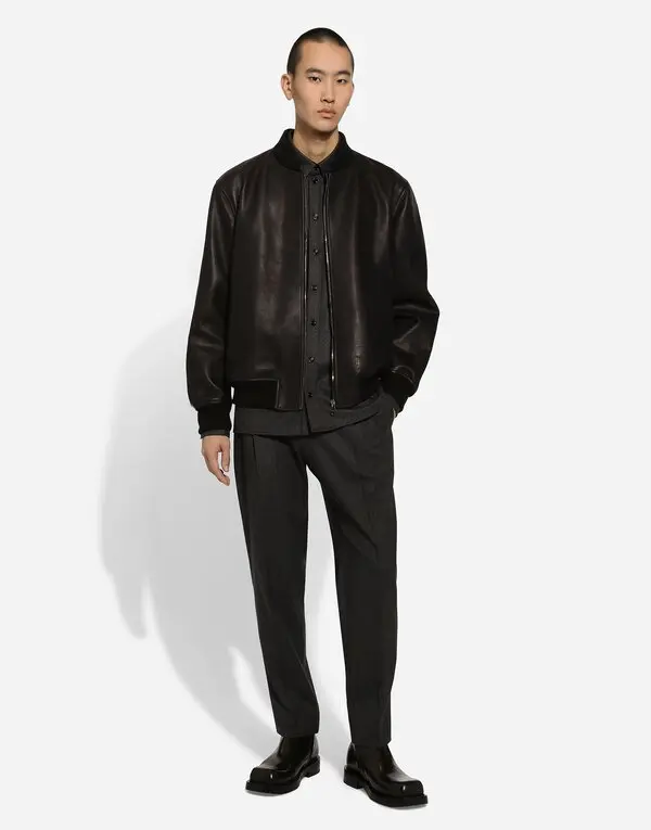 Dolce & Gabbana Flannel Jogging Pants - Grey