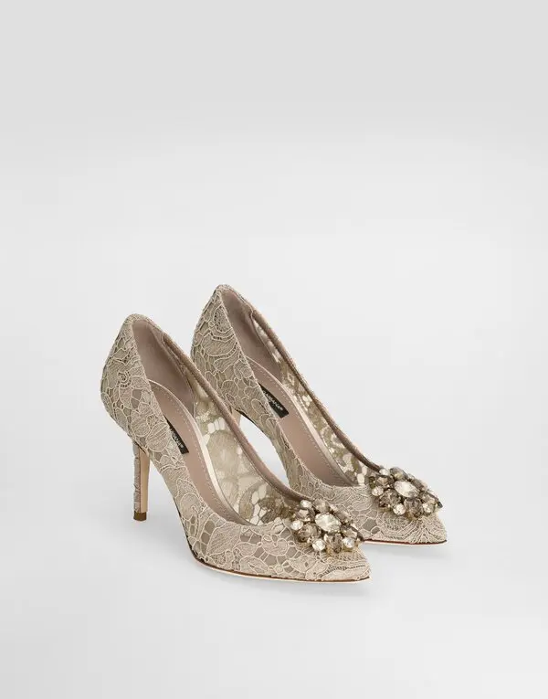 Dolce & Gabbana Bellucci Lace Pumps