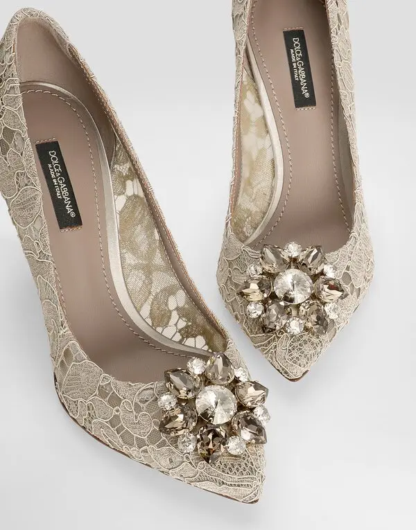 Dolce & Gabbana Bellucci Lace Pumps