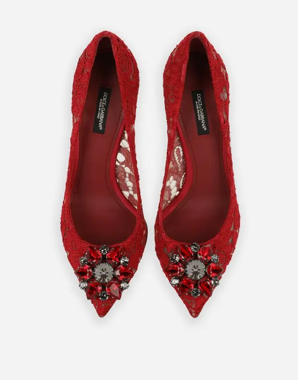 Dolce & Gabbana Bellucci Lace Pumps