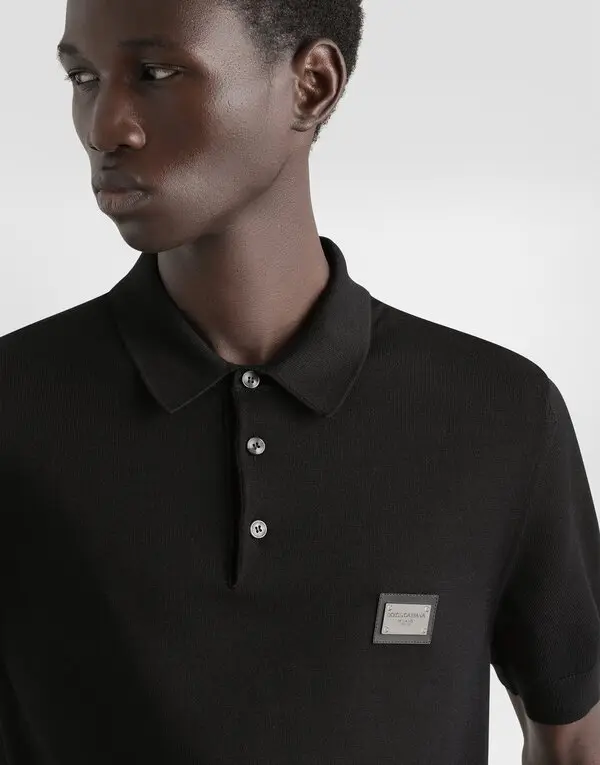 Dolce & Gabbana Polo M/c - Black
