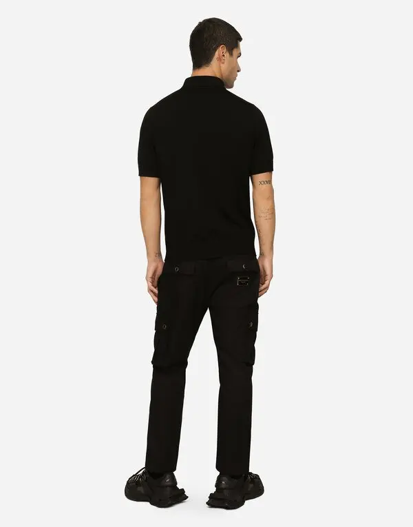 Dolce & Gabbana Polo M/c - Black