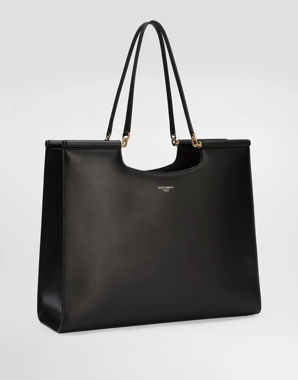 Dolce & Gabbana Large Sicily Shopper - Black