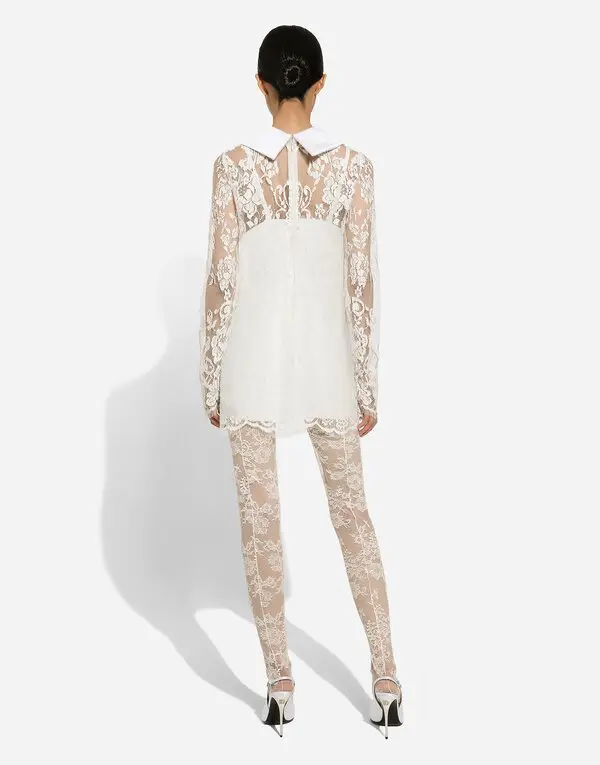 Dolce & Gabbana Chantilly Lace Dress
