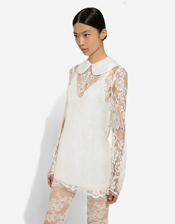 Dolce & Gabbana Chantilly Lace Dress