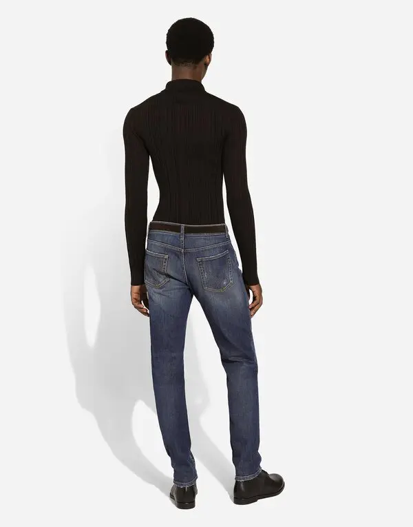 Dolce & Gabbana Slim-fit Stretch Denim Jeans