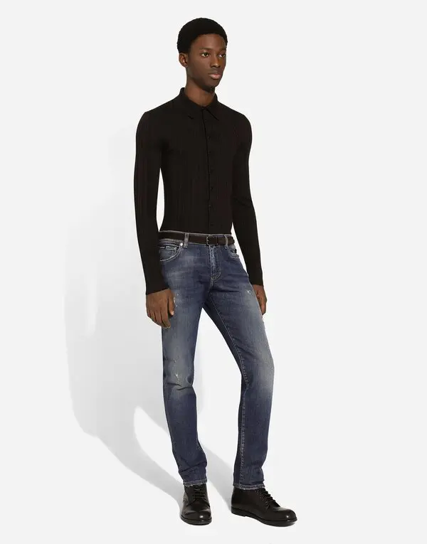 Dolce & Gabbana Slim-fit Stretch Denim Jeans