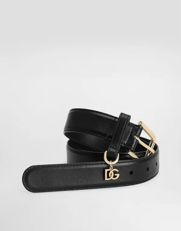 Dolce & Gabbana Dg Charm Belt - Black