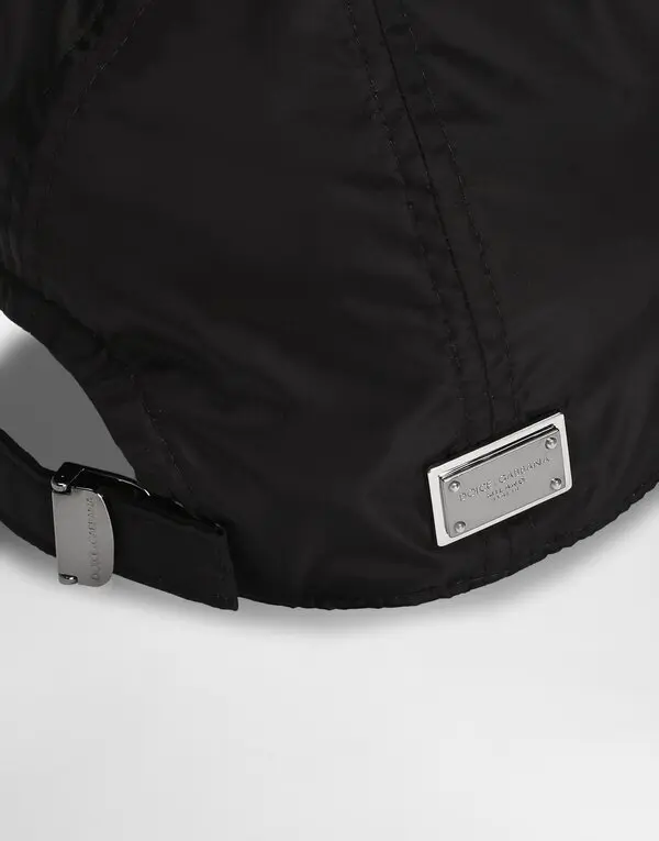 Dolce & Gabbana Baseball Cap With Logo - Black