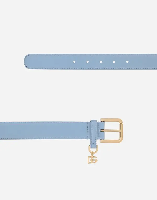 Dolce & Gabbana Dg Charm Belt - Light Blue