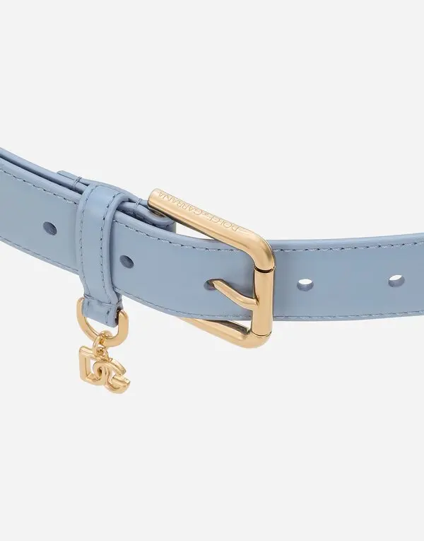 Dolce & Gabbana Dg Charm Belt - Light Blue