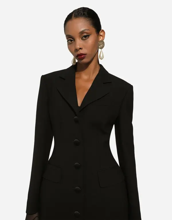 Dolce & Gabbana Long Single-breasted Dolce-fit Jacket