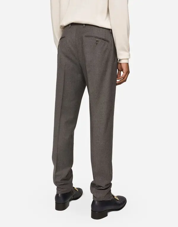 Dolce & Gabbana Stretch Flannel Trousers