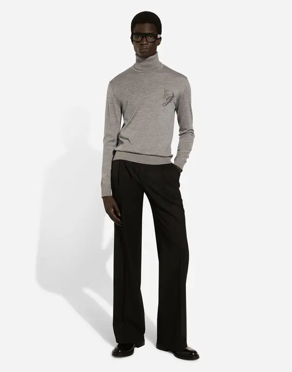 Dolce & Gabbana Cashmere Turtleneck Sweater
