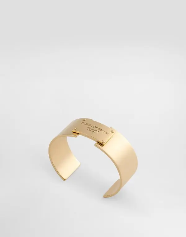 Dolce & Gabbana Logo Cuff Bracelet