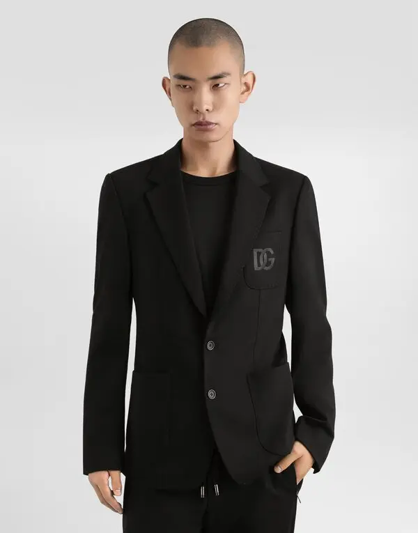 Dolce & Gabbana Stretch Jersey Portofino Jacket