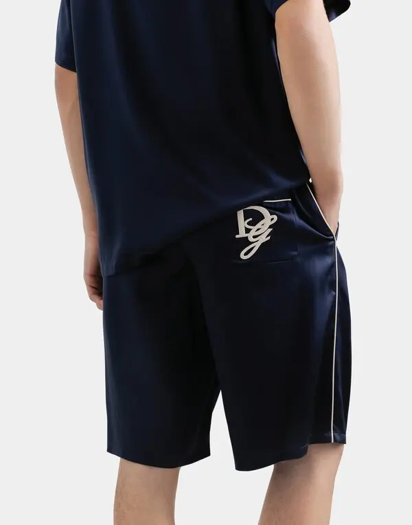 Dolce & Gabbana Silk Satin Shorts