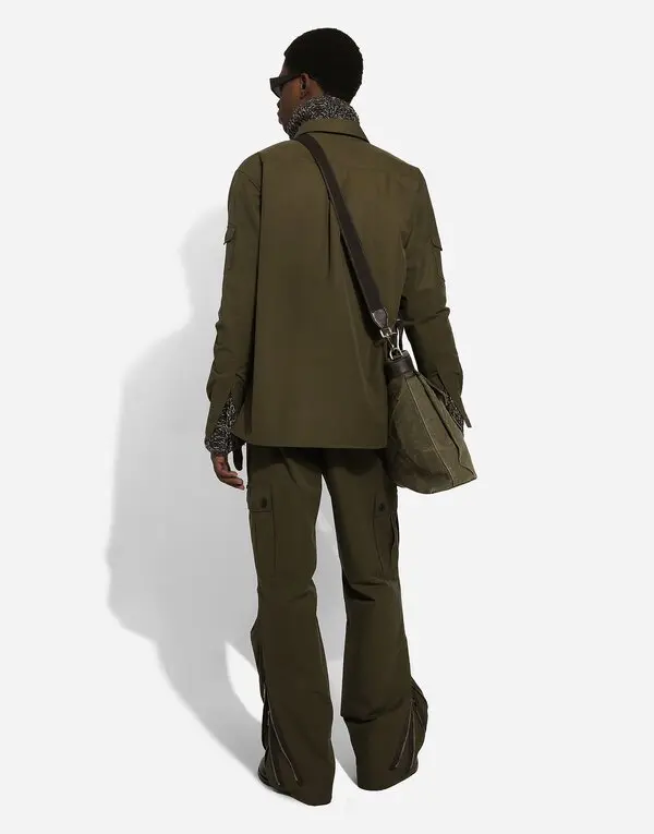 Dolce & Gabbana Technical Fabric Shirt With Pockets