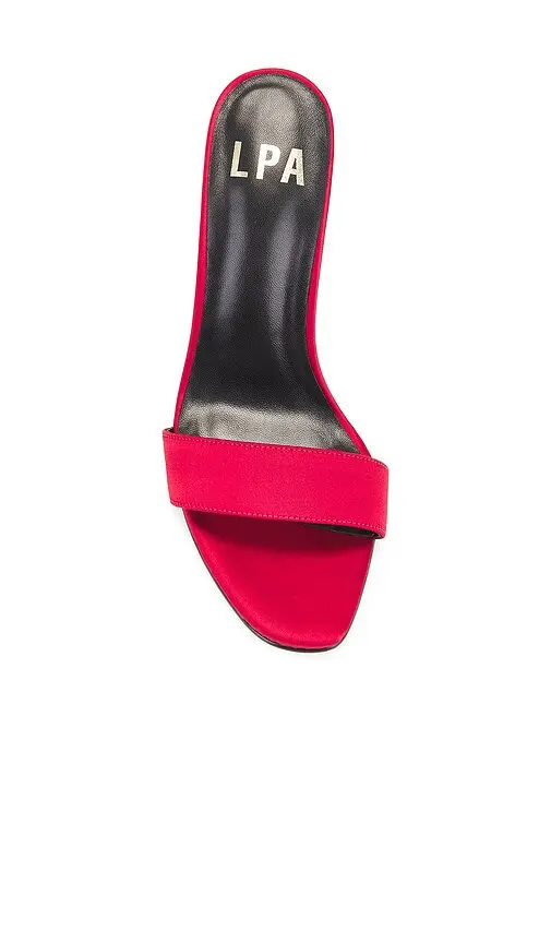 Lpa Agnes Mule High Heel - Red