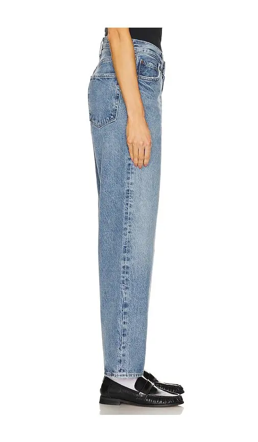 AGOLDE V Waist Baggy In Blue