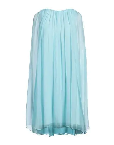 Max Mara Silk Mini Dress - Sky Blue