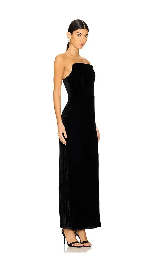 Lpa Emery Velvet Maxi Dress