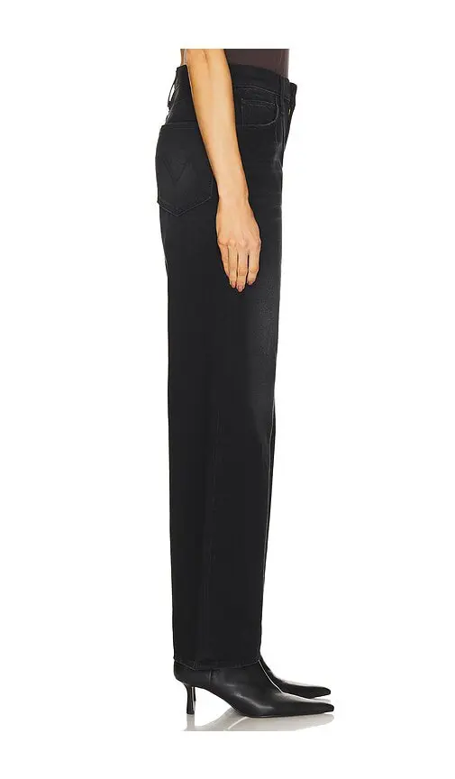 MOTHER The Spinner Zip Sneak Jeans