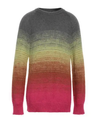 LANEUS Intarsia-knit Sweater - Grey