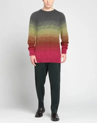 LANEUS Intarsia-knit Sweater - Grey