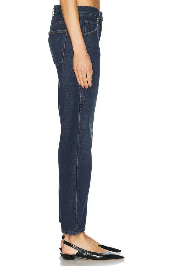 Khaite Kerrie Straight Leg Jeans