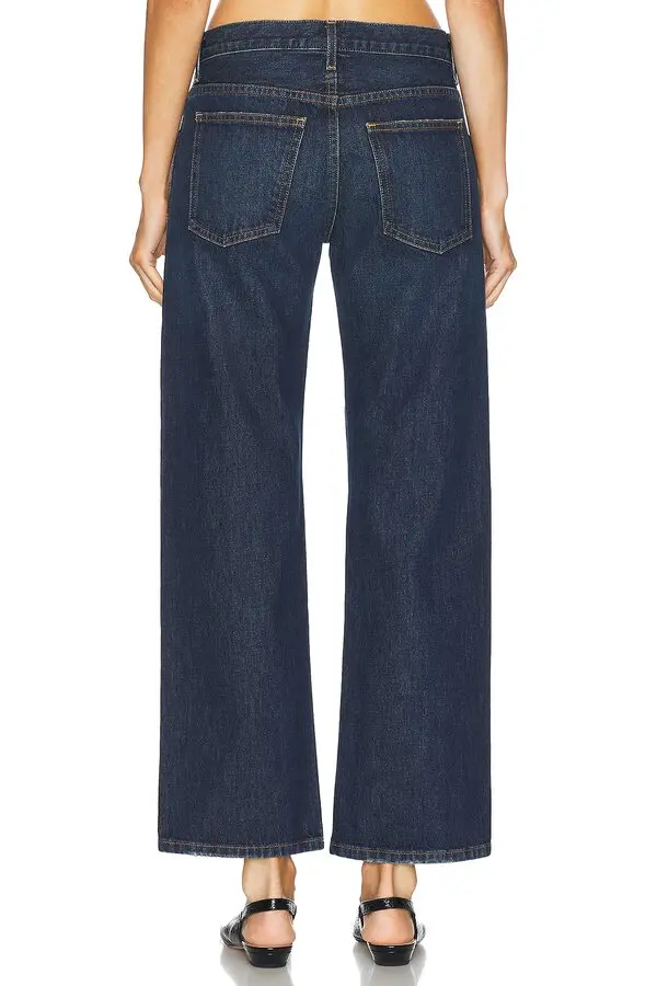 Khaite Kerrie Straight Leg Jeans
