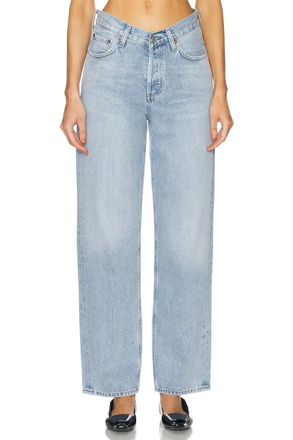 AGOLDE V-waist Baggy Jeans