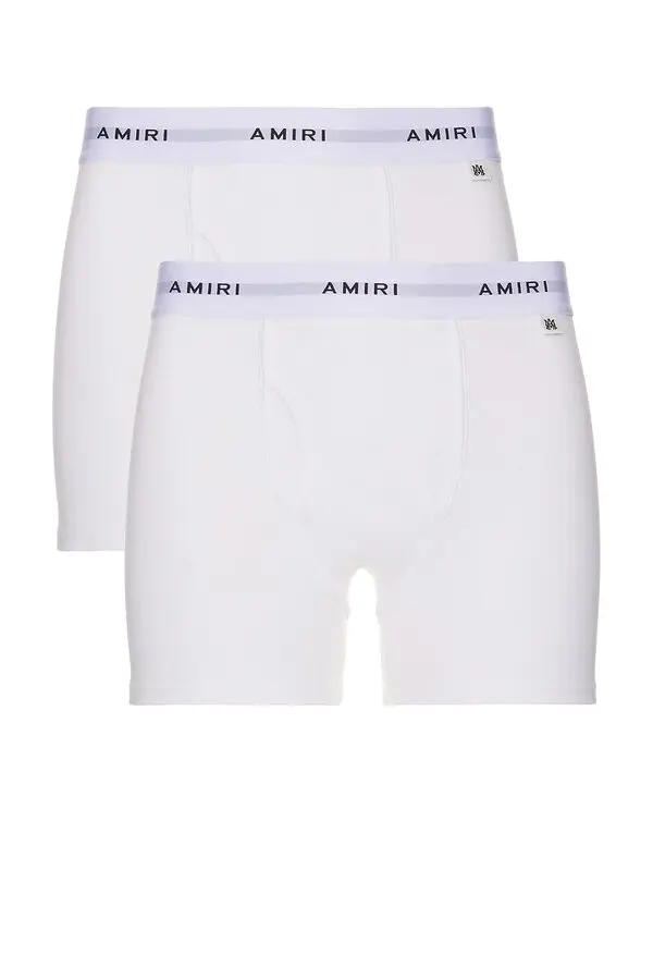 Amiri Brief Boxer 2-pack - White